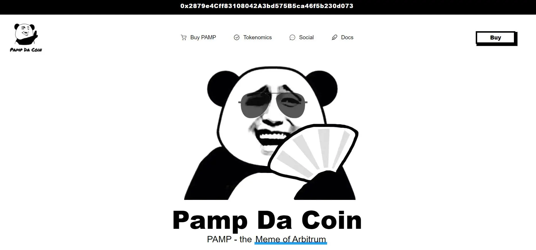 Pamp Da Coin | The Meme For All | PAMP It Bro!